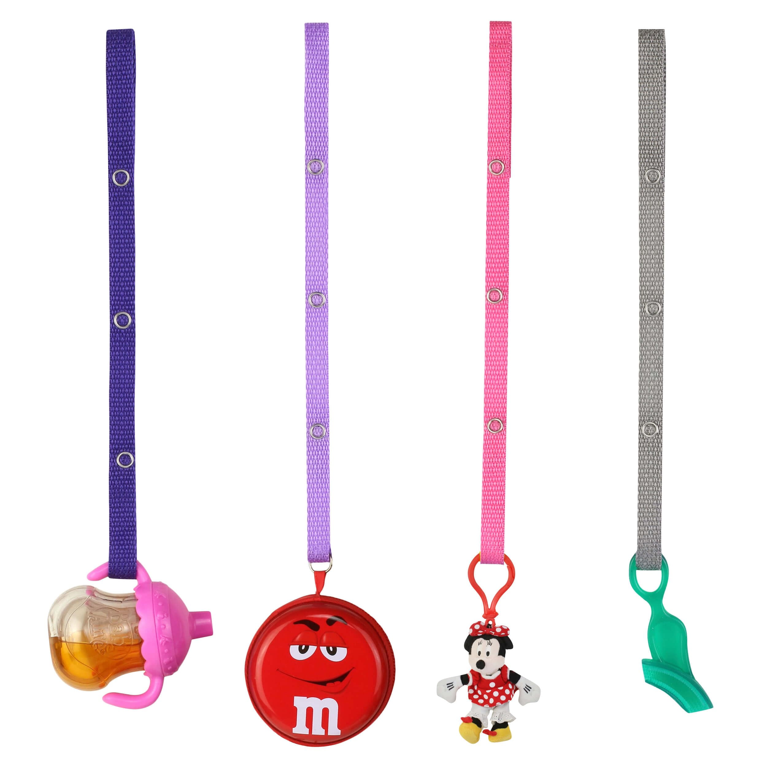 Baby Buddy Secure-a-Toy, Adjustable Pacifier and Teether Strap for ...