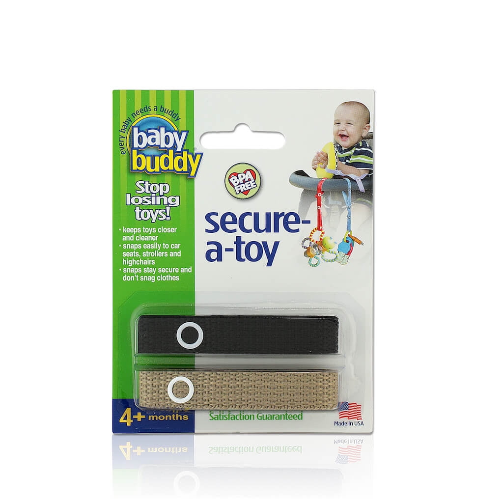 Baby Buddy Secure-A-Toy, Safety Strap Secures Toys, Teether, or ...