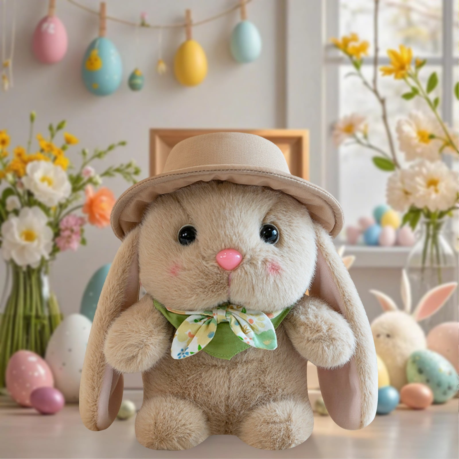 Baby Bunny Animated Plush Singing Stuffed Animal Toy Embroidered Plush ...