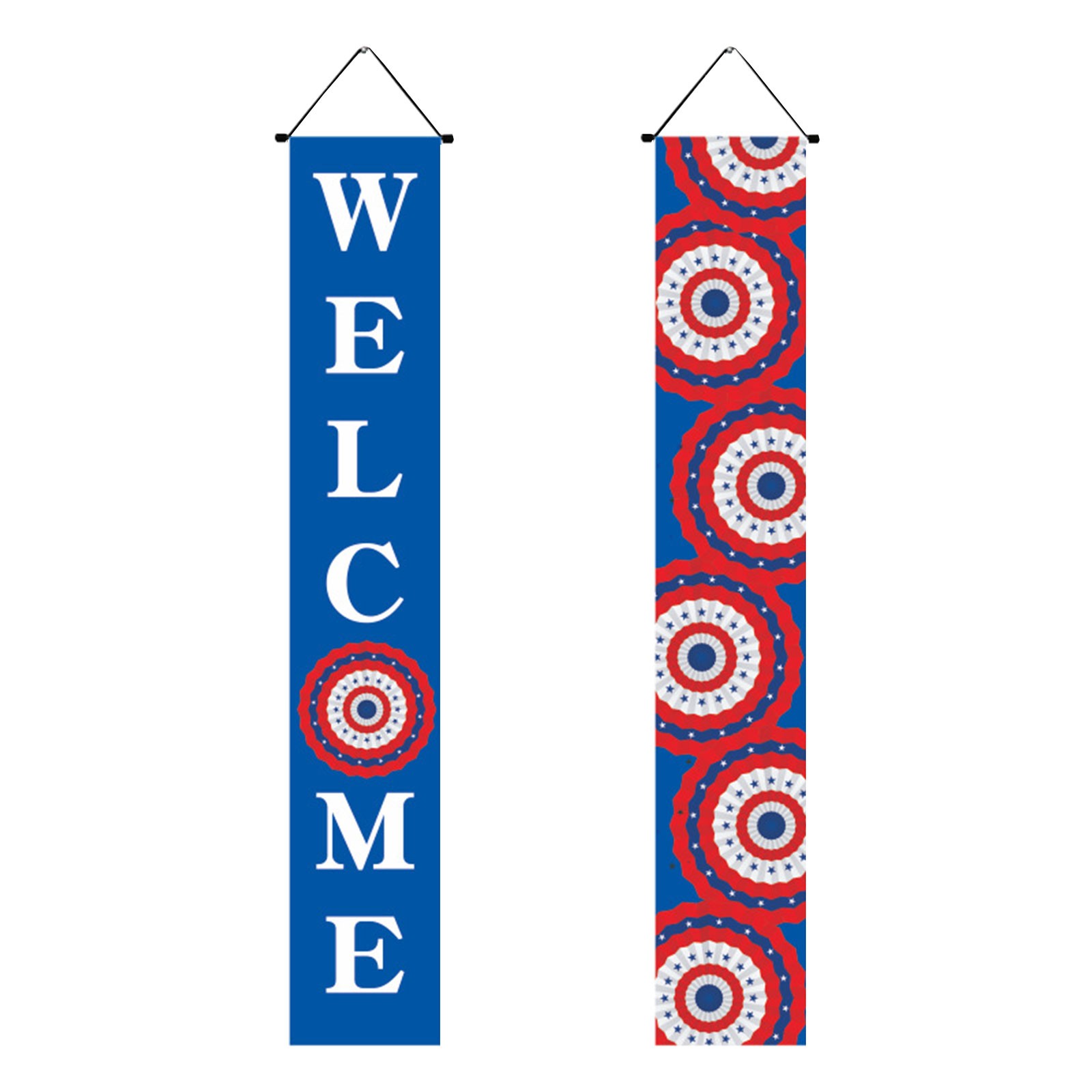 Baby Bunting Boy round Banner Baptism Flags Expansion Putting Flags ...