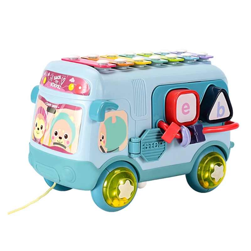 Baby Bus Toy Xylophone Percussion Instruments for Early Education ...