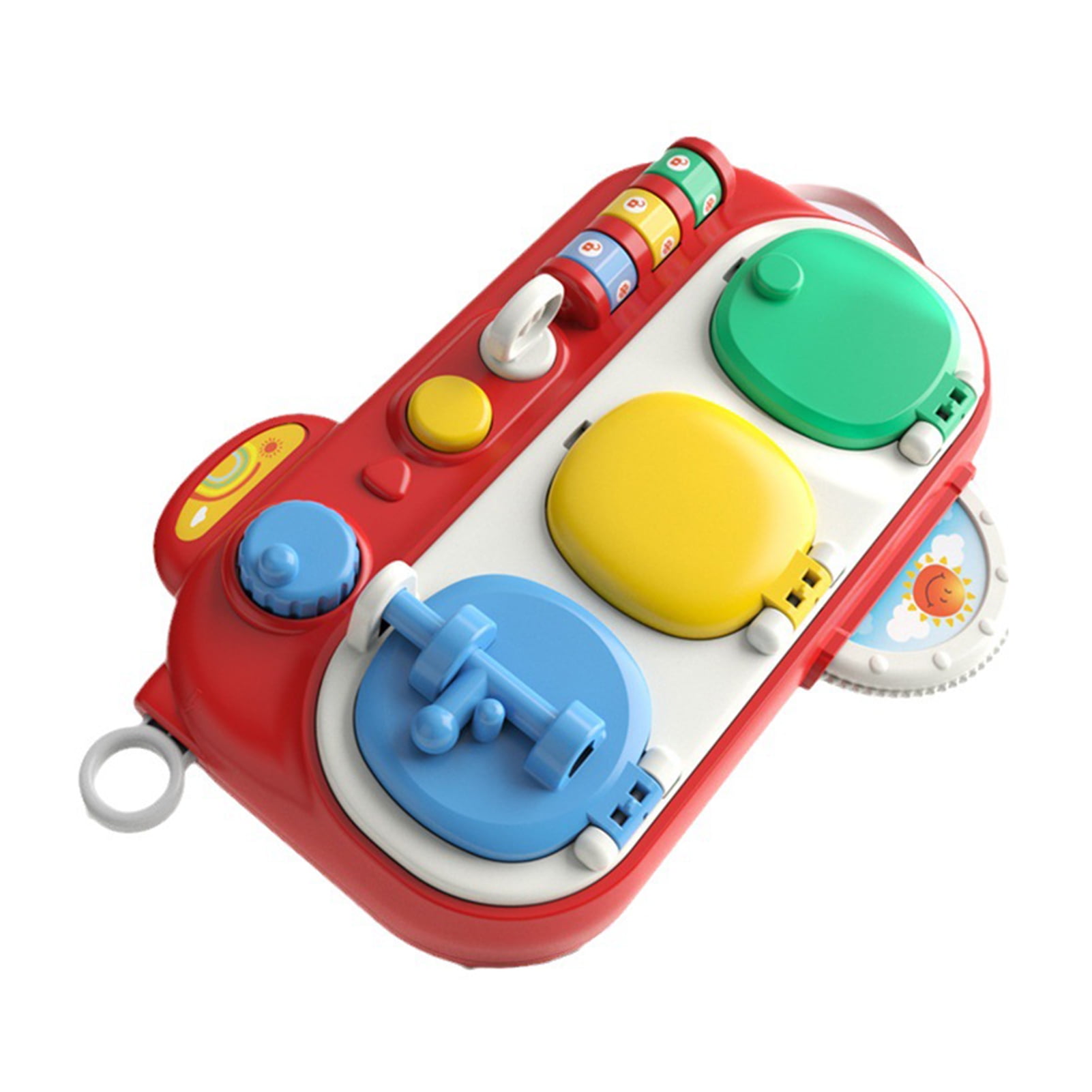 Baby Busy Board Daily Life Skills Learning Thinking Training Hands Eye ...