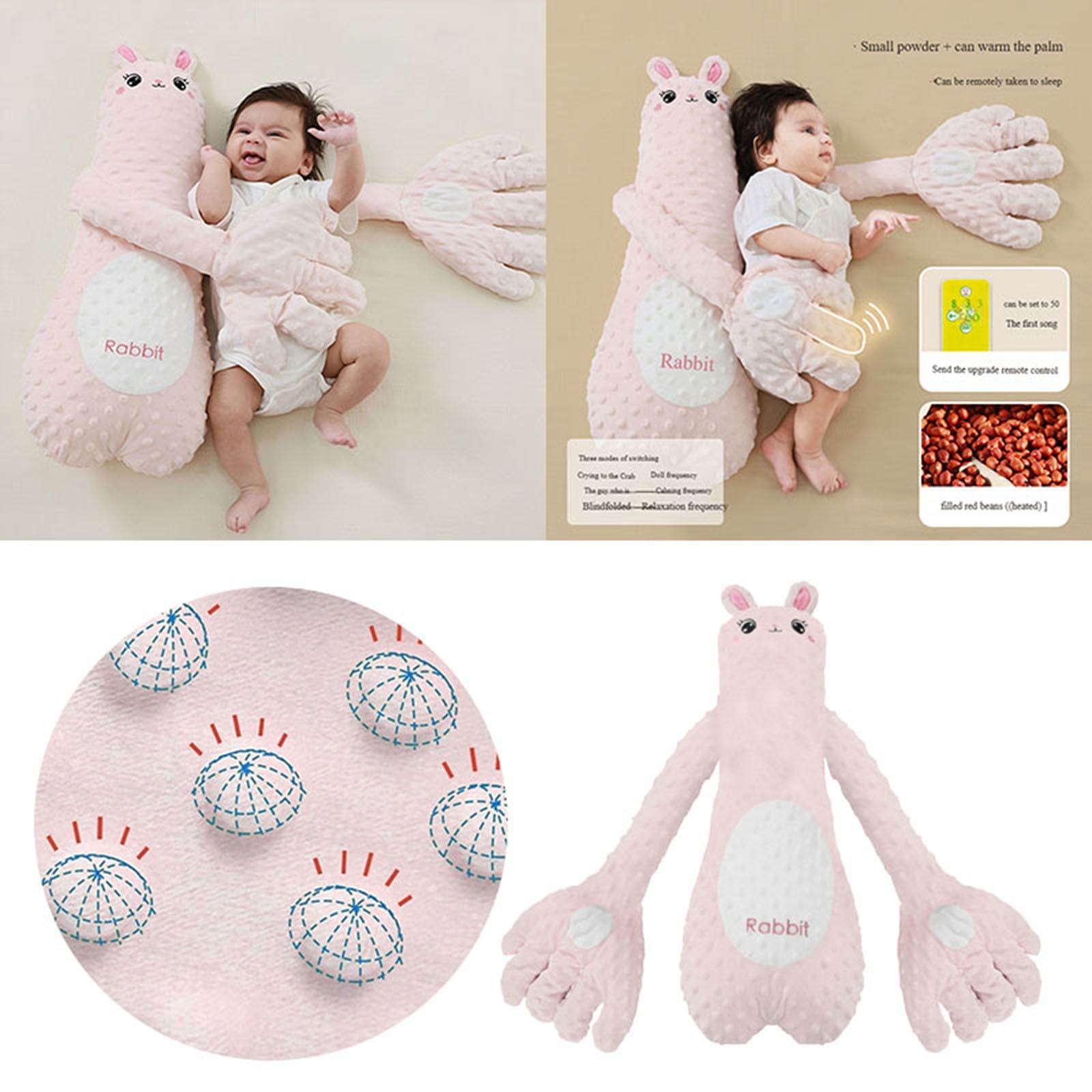Baby Patting Toy To Sleep Startle Prevention Adjustable In Three To ...