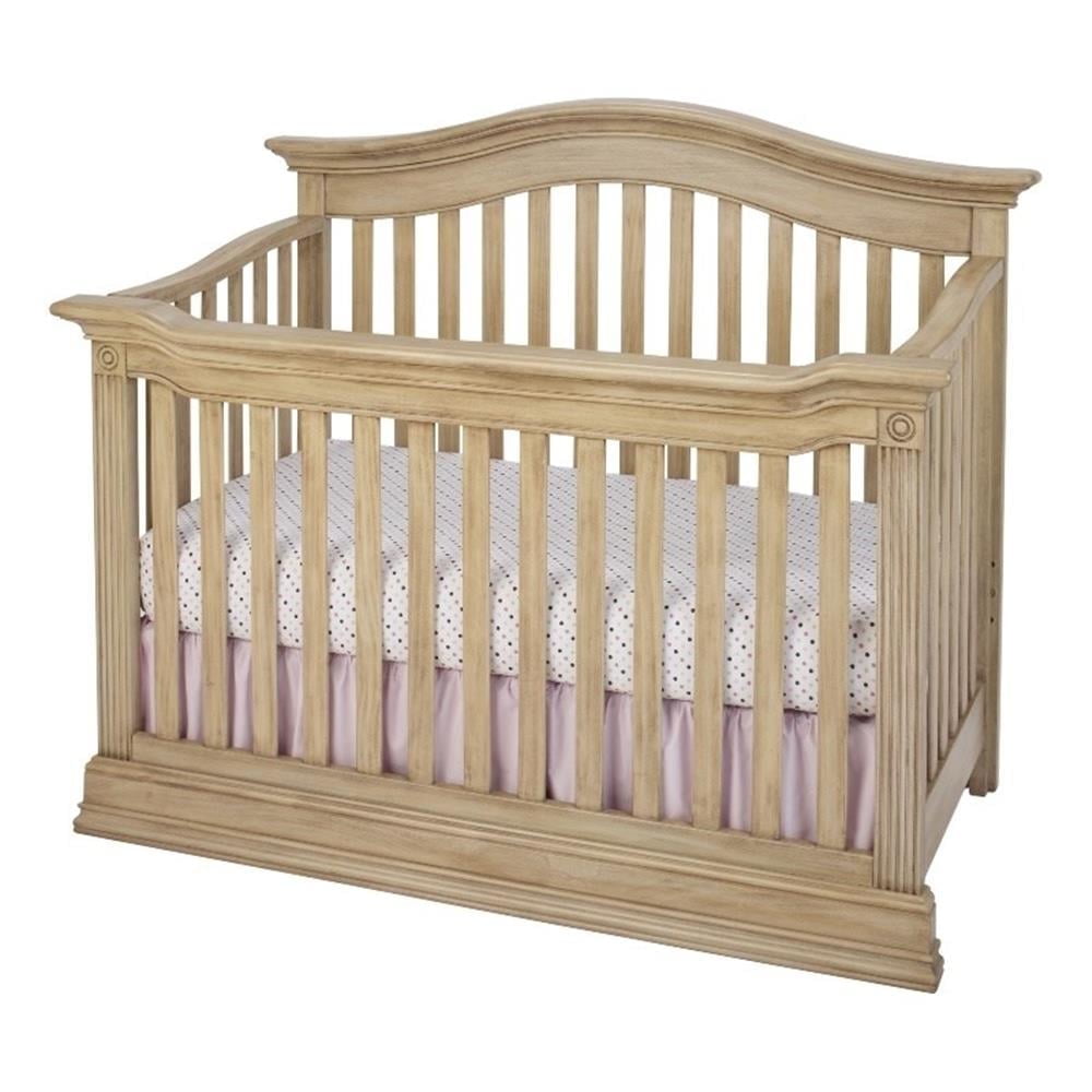 Baby Cache Montana 4-in-1 Convertible Crib in Driftwood - Walmart.com