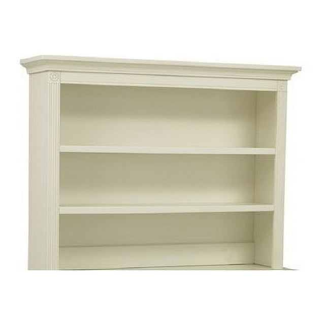 Baby Cache Montana Wood Hutch in White Finish with Drawers and Storage ...