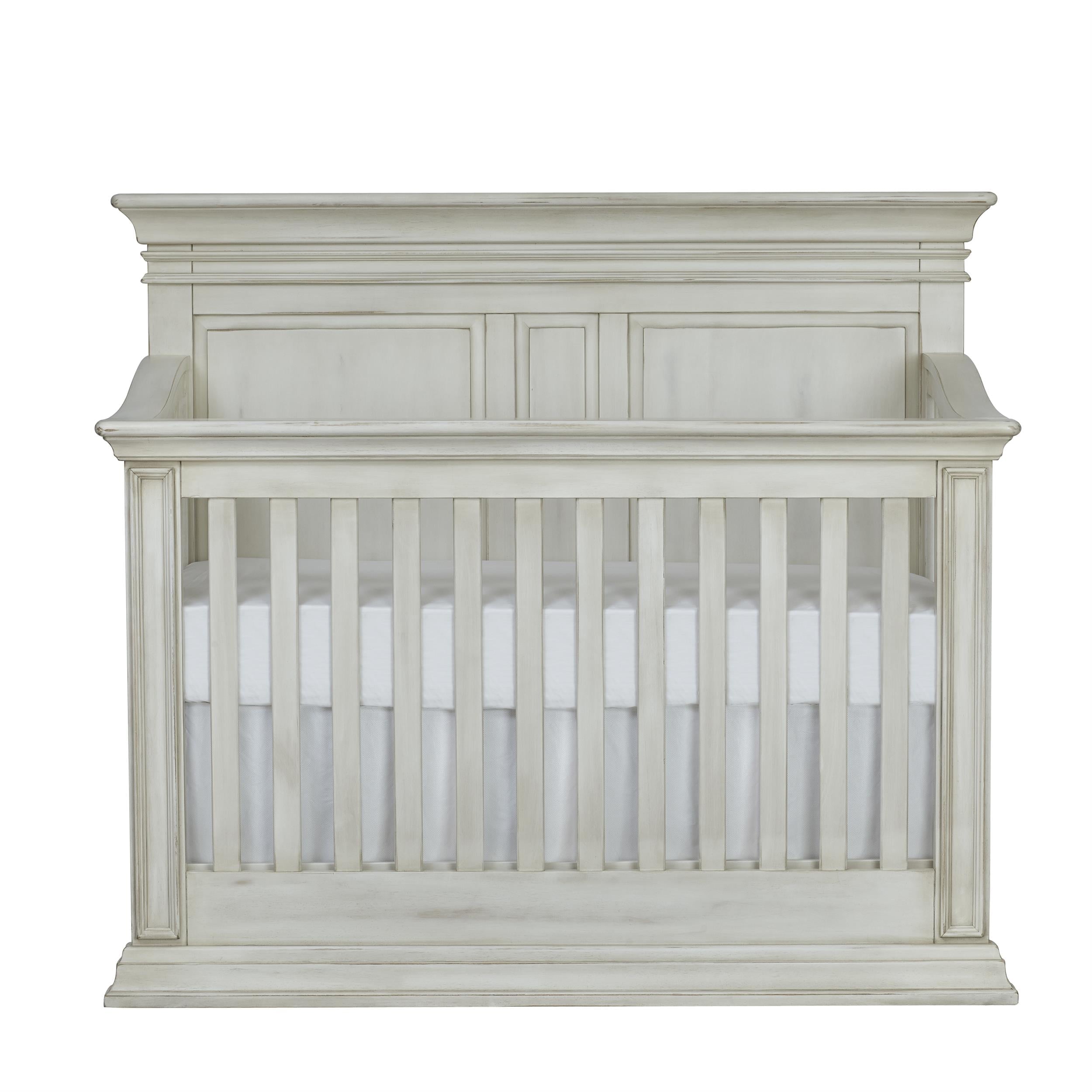 Baby Cache Vienna 4-in-1 Convertible Crib Antique White - Walmart.com