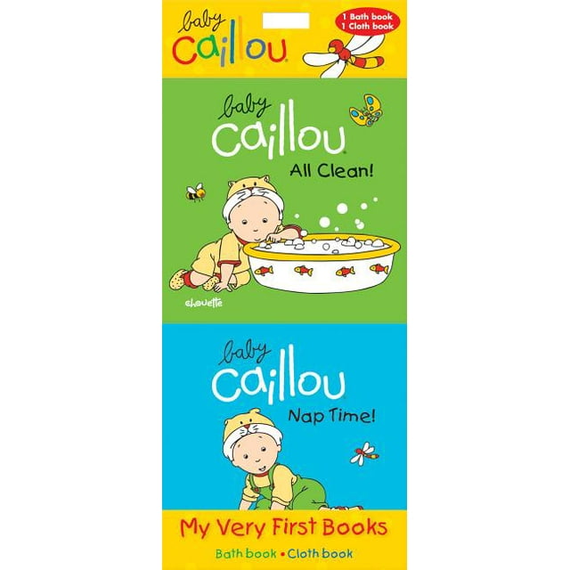 Baby Caillou: Baby Caillou: My Very First Books: All Clean! & Nap Time ...