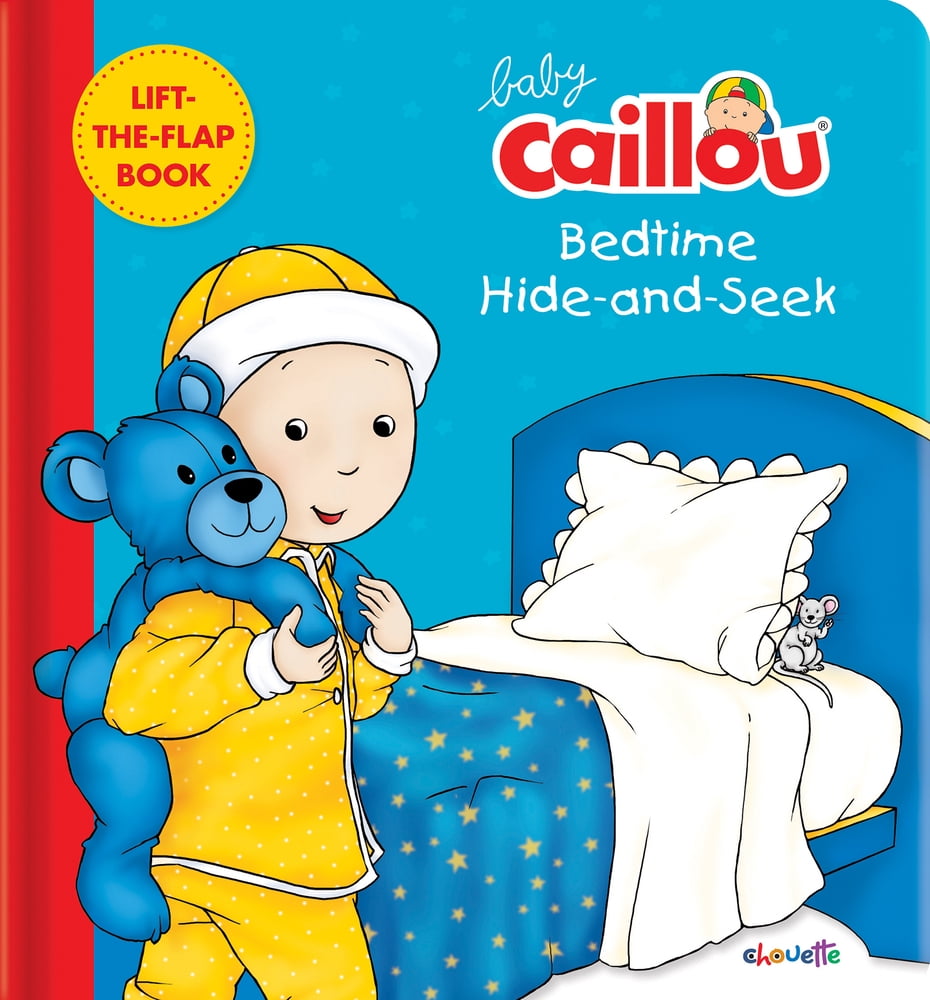 Pre-Owned Baby Caillou, Bedtime Hide and Seek: A Lift-The-Flap Book ...