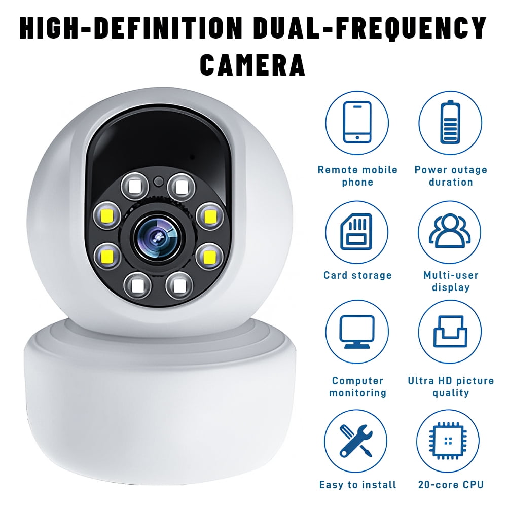 Baby Camera Monitor Wifi Security Camera 1080HD Color Night Vision ...