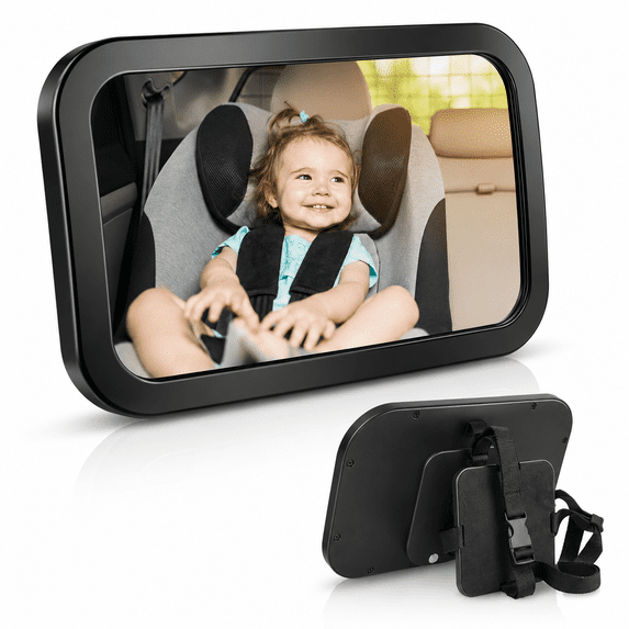 Baby Car Mirror,Rear Facing Car Seat Mirror Safety for Infant Newborn ...