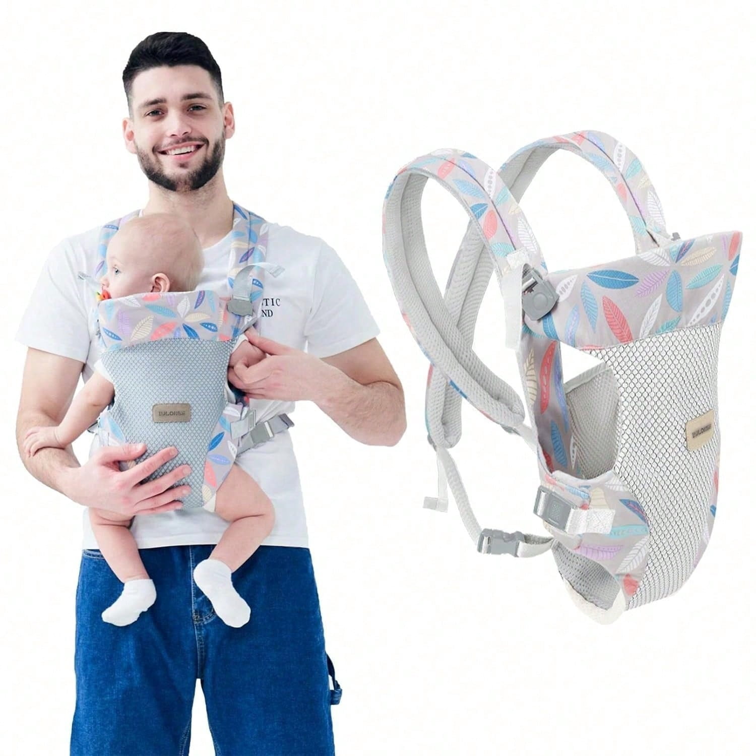 Baby Carrier, Embrace Cozy 4-in-1 Infant Carrier Ergonomic Adjustable ...
