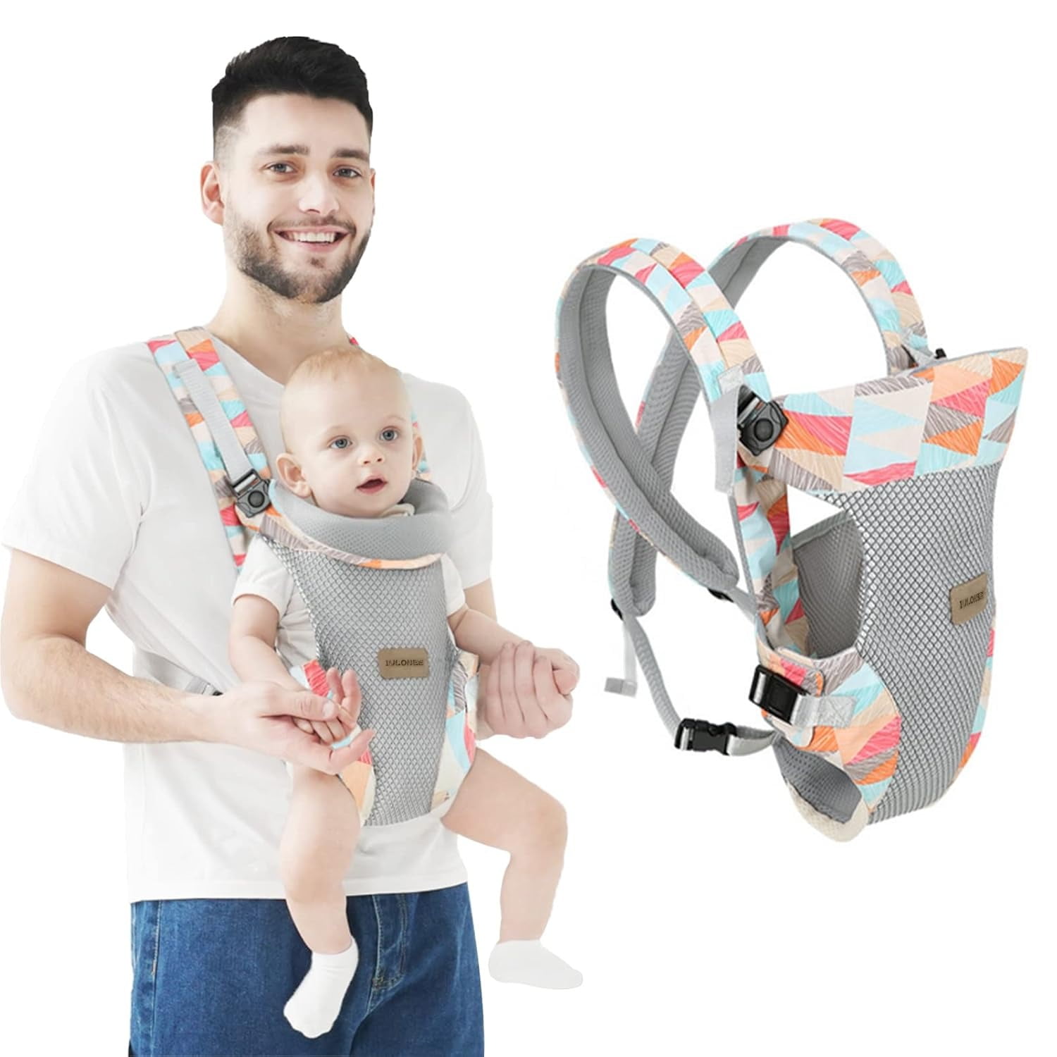 Baby Carrier, Embrace Cozy 4-in-1 Infant Carrier Ergonomic Adjustable ...