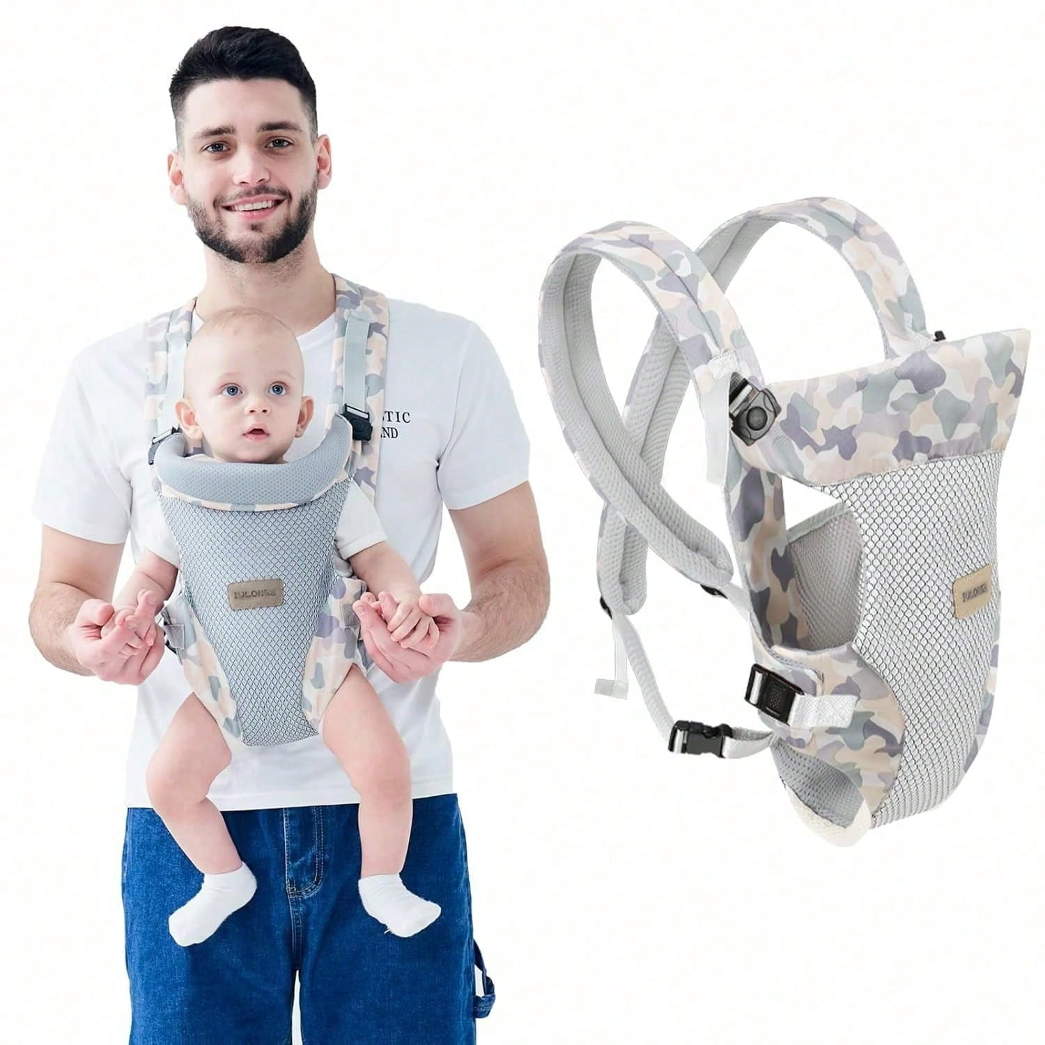 Baby Carrier, Embrace Cozy 4-in-1 Infant Carrier Ergonomic Adjustable ...