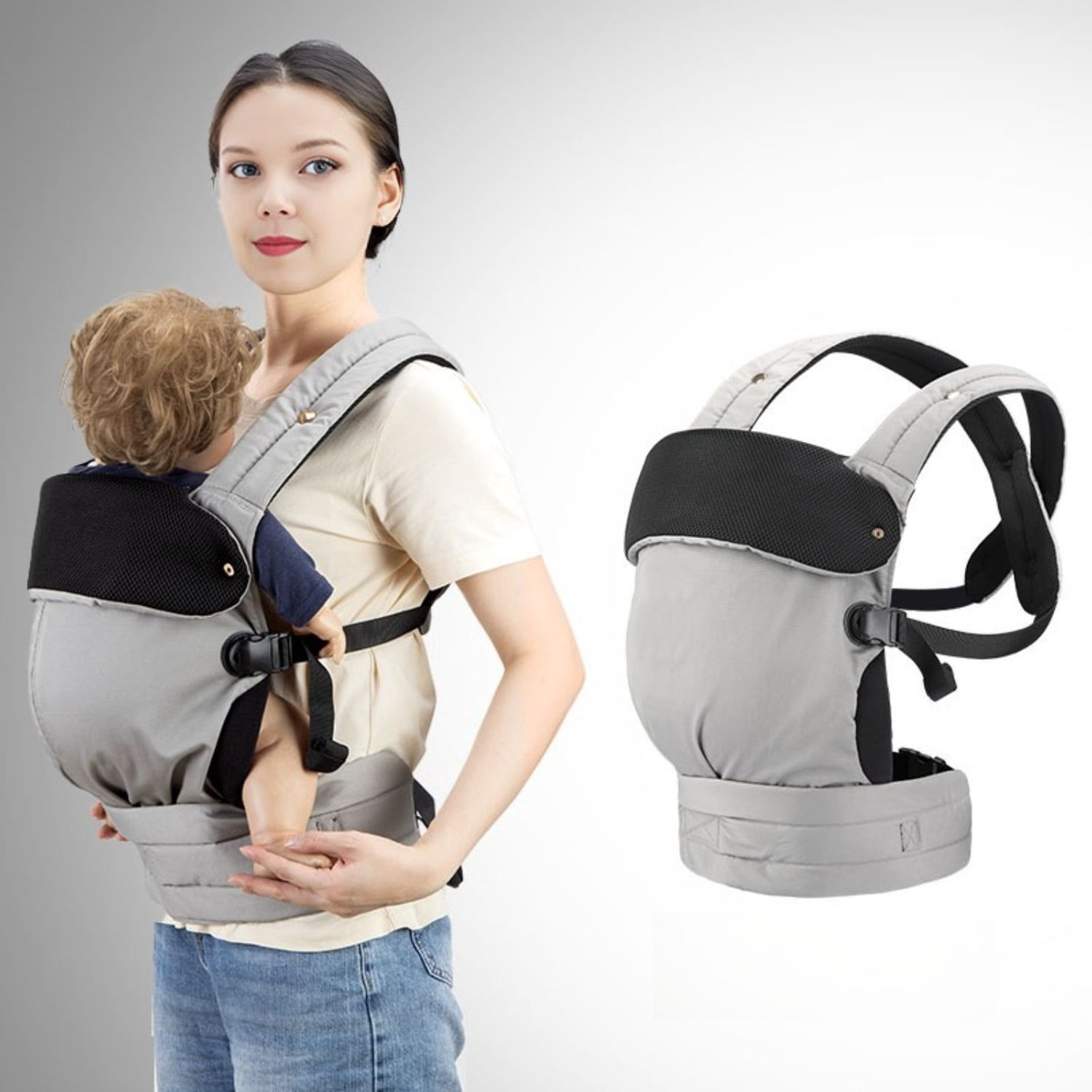 Baby Carrier - Ergonomic, Cozy and Lightweight Carrier for 7-42lbs ...