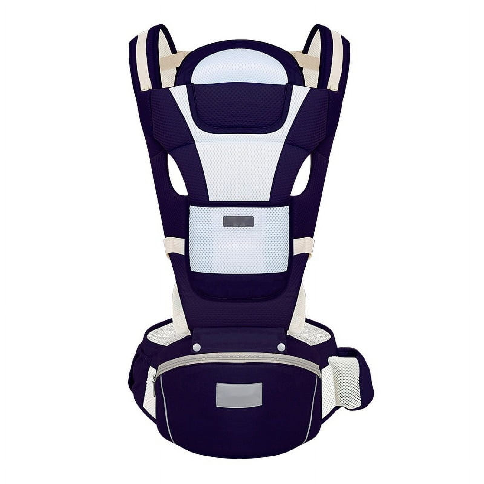 Baby Carrier with Hip Seat, Multi-Functional Baby Wrap Carrier Newborn ...