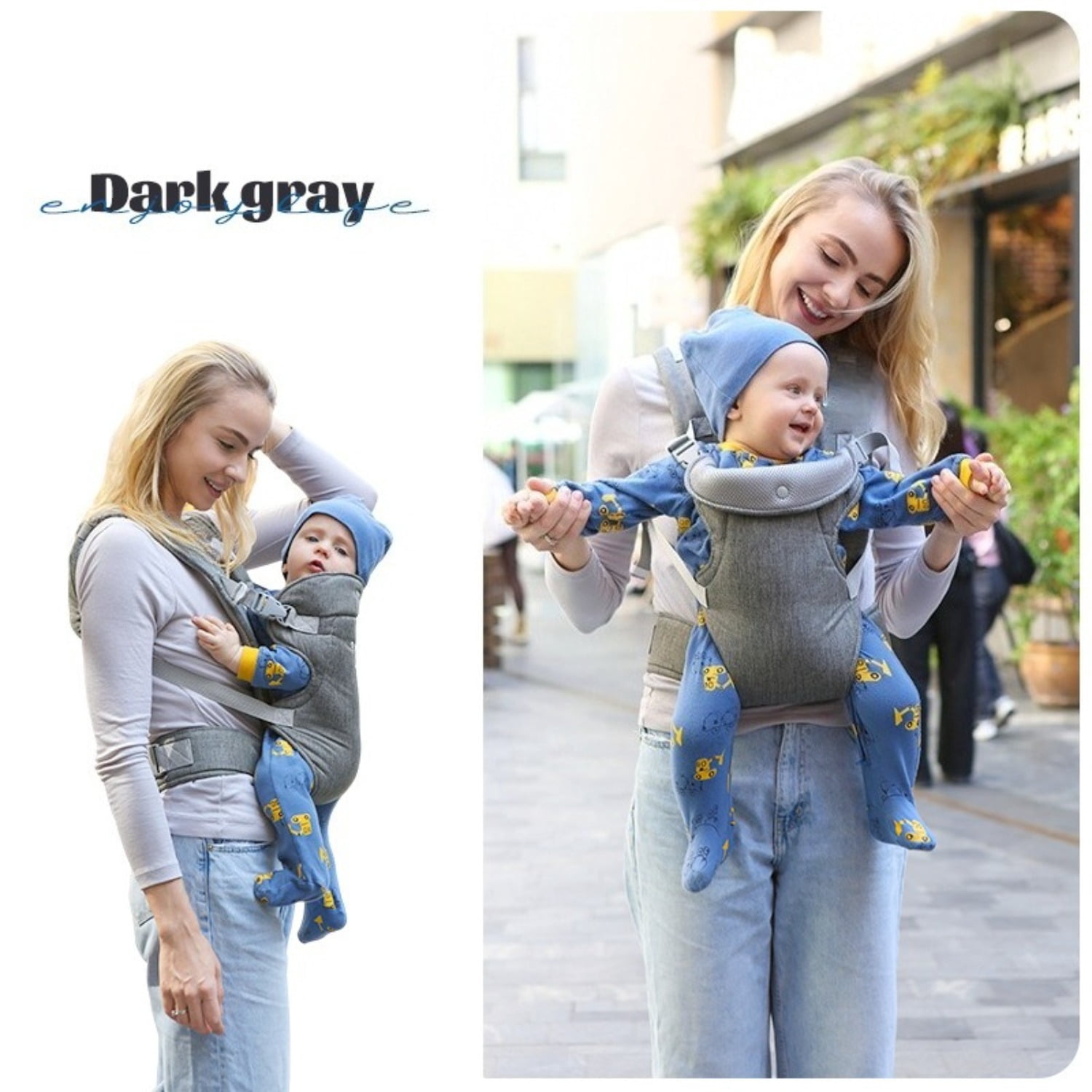 Baby Carrier Newborn to Toddler - Newborn Carrier, 3 Ergonomic ...