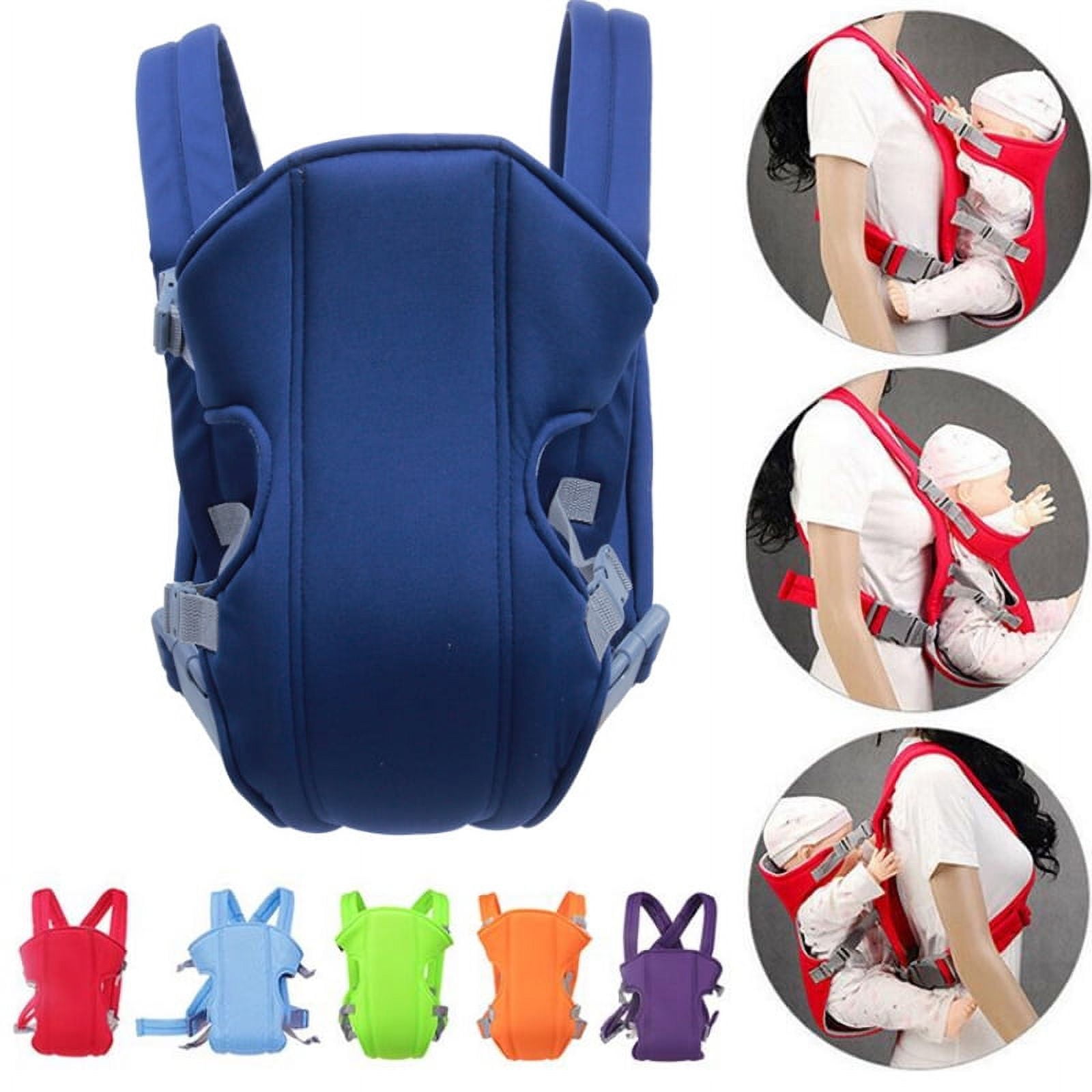Baby Carrier, Soft Baby Carrier Backpack Rider Sling, 360 Ergonomic All ...