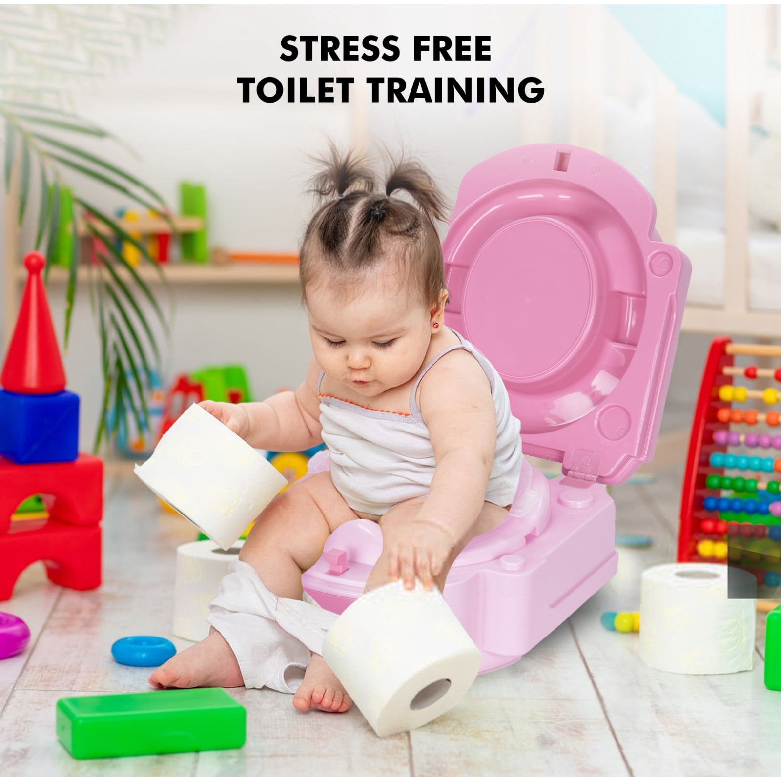 Baby Carry Potty,Portable Potty for Toddler Kids Travel,Toddler Potty ...