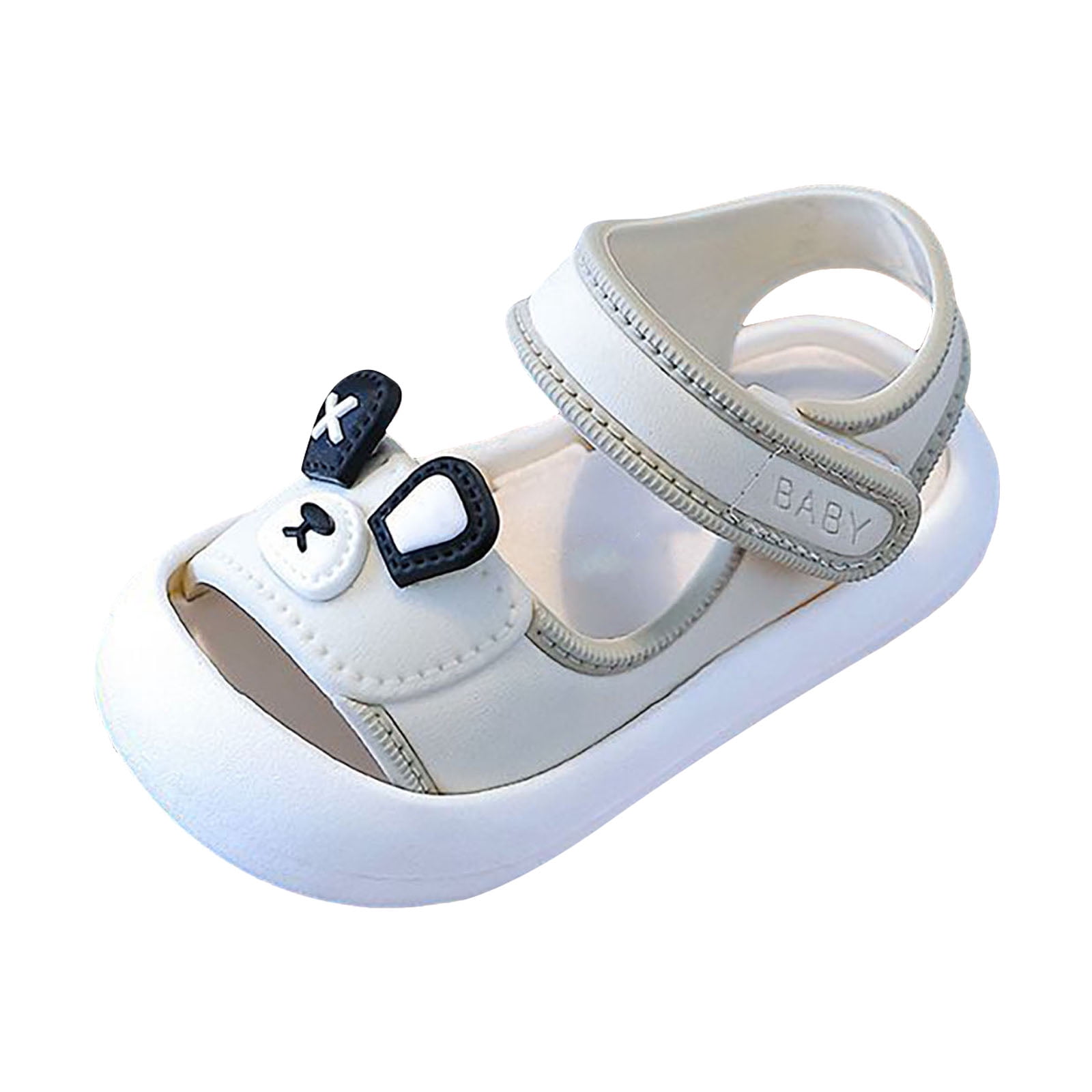 Baby Cartoon Open Toe Sandals for Boys Girls Wide Width Breathable Soft ...