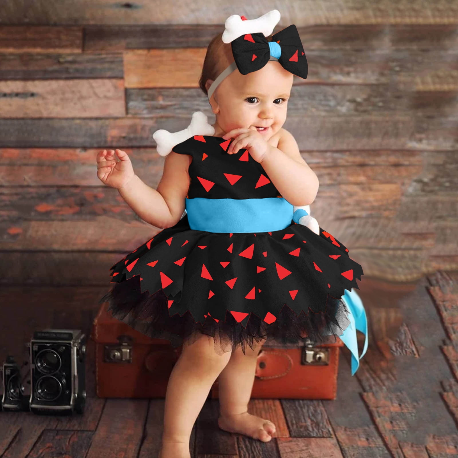 Baby Caveman Costume Baby Halloween Costumes Dog Bones Historical Stone ...