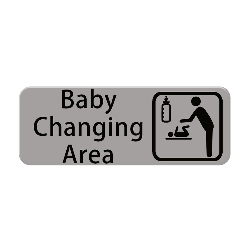 Baby Changing Area Sign Restroom Sign for Business - Bathroom Sign with ...