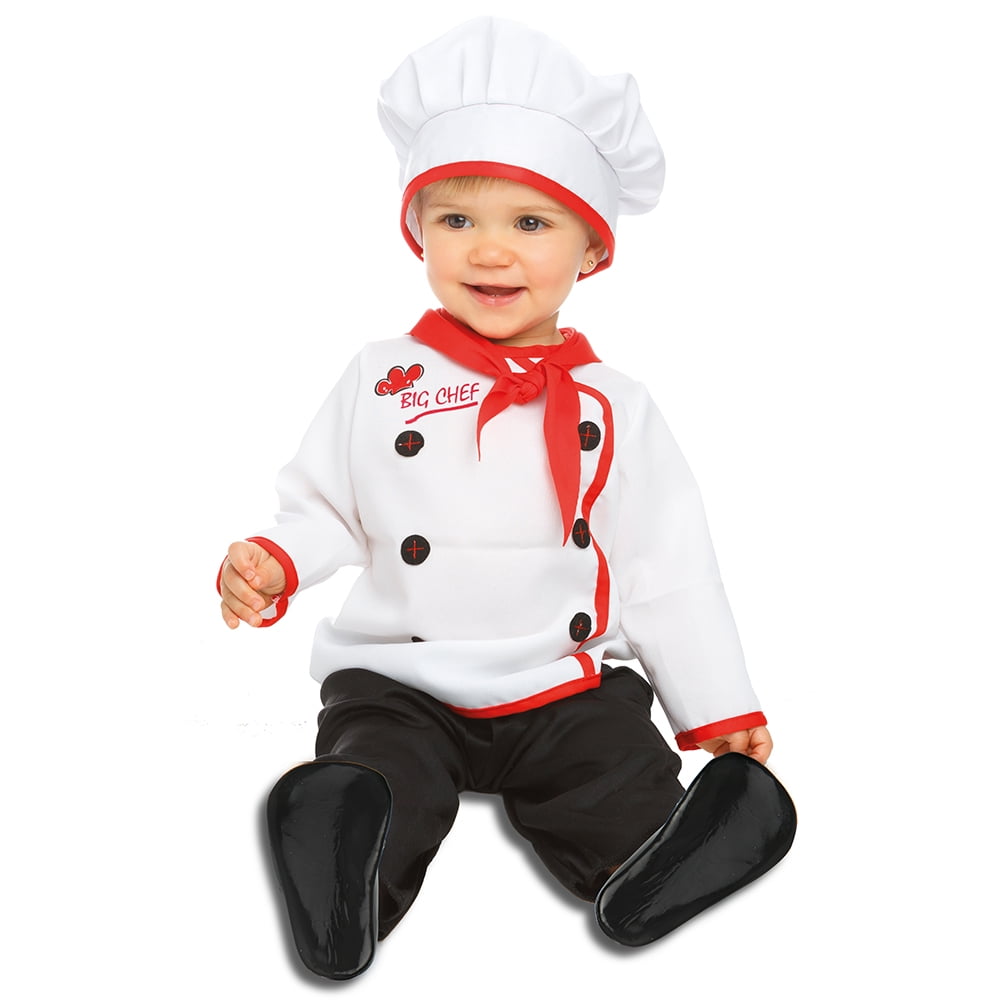 Baby Chef Costume - By Dress Up America - Walmart.com