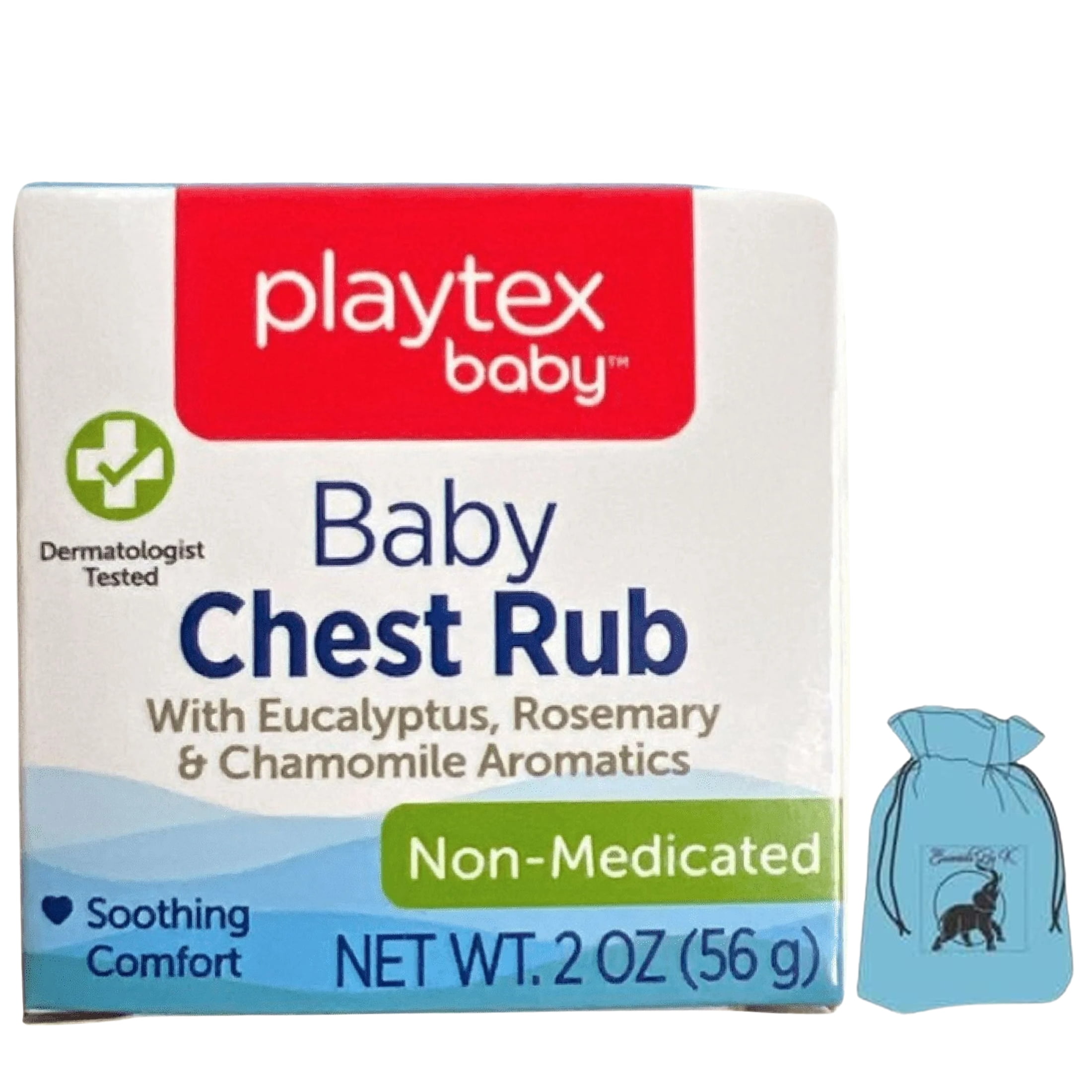 Baby Chest Rub 2 ounce with Eucalyptus Rosemary Chamomile Aromatics for ...