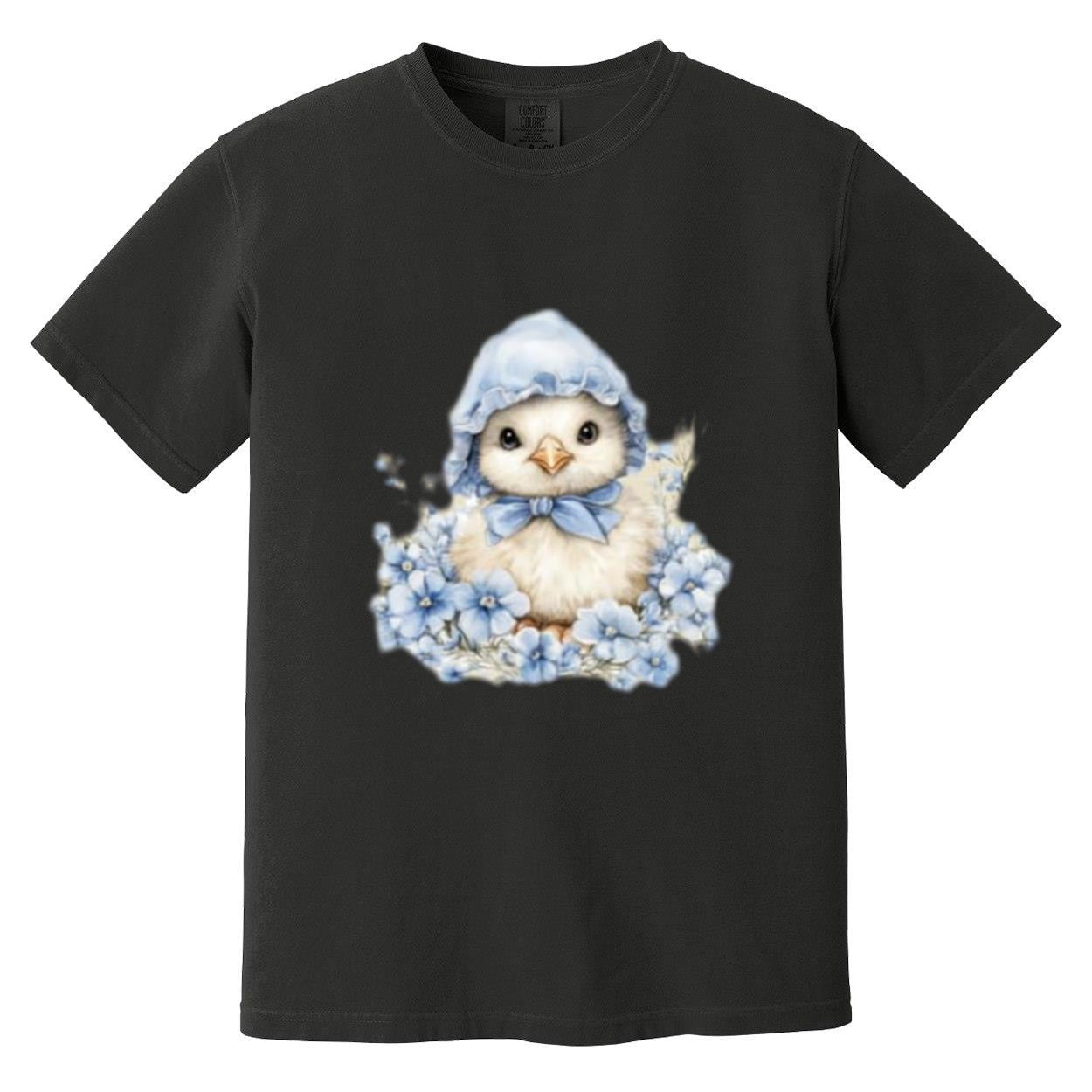Baby Chicken With Bonnet Cute Easter Spring Farm Animal Chick Little ...