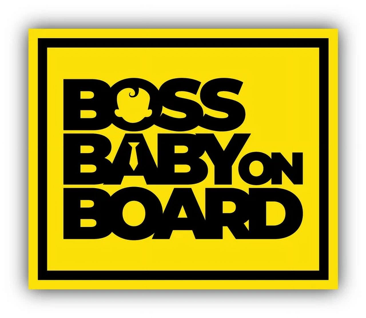 Baby Child Boss On Board Sticker Phone Decal Water Bottle Stickers Car ...