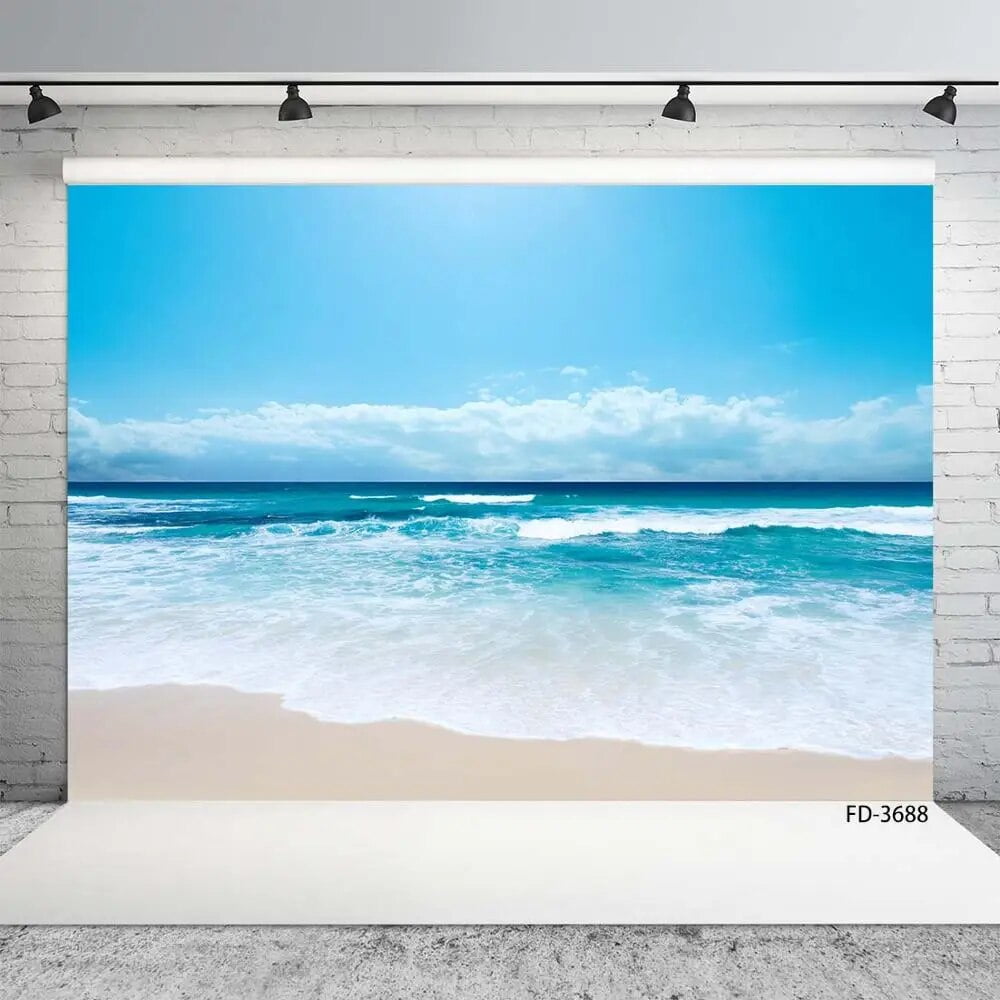 Baby Child Wedding Photography Blue Ocean Sea Wave Cloud Sky Beach Sand ...