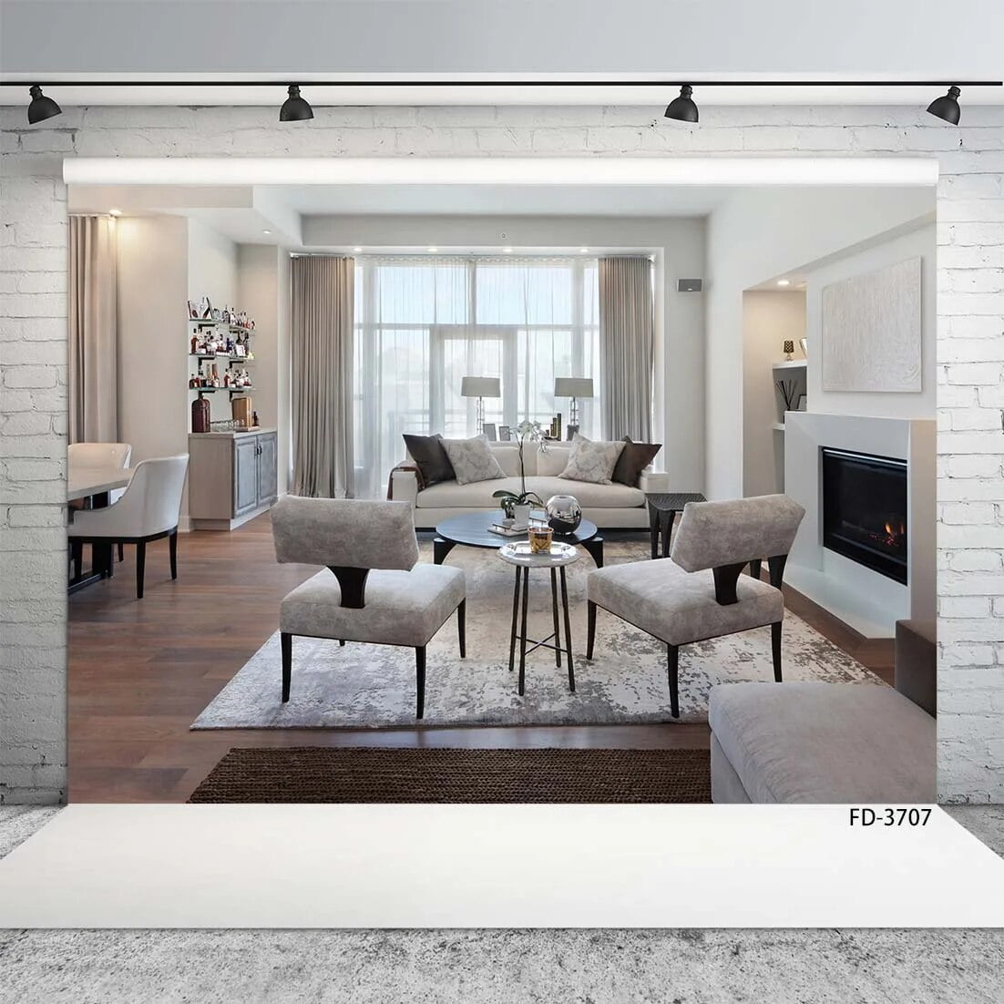 Baby Children Portrait Photography Drawing Room Fireplace Sofa Chair ...