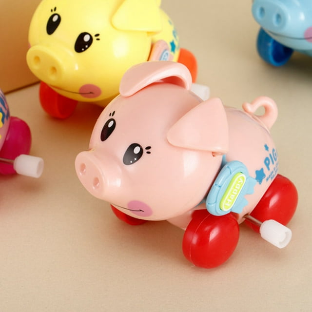 Baby Clockwork Toy Spring Model Mini Pull Back Jumping Frog/Dog/Lion ...