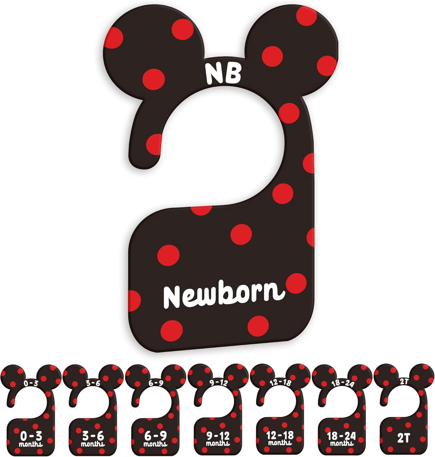 Baby Closet Dividers for Nursery Closet Organizer, Newborn to 24 Months ...