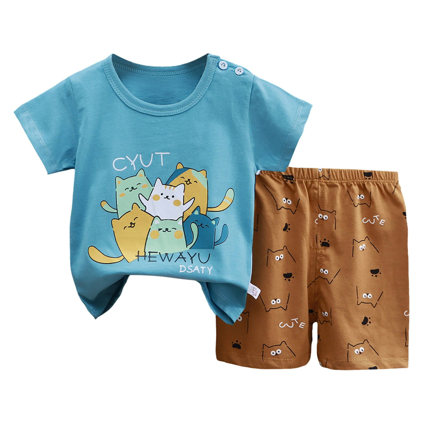 Baby Clothes Boys 18-24 Months Toddler Baby Boy Clothes Summer Clothes ...