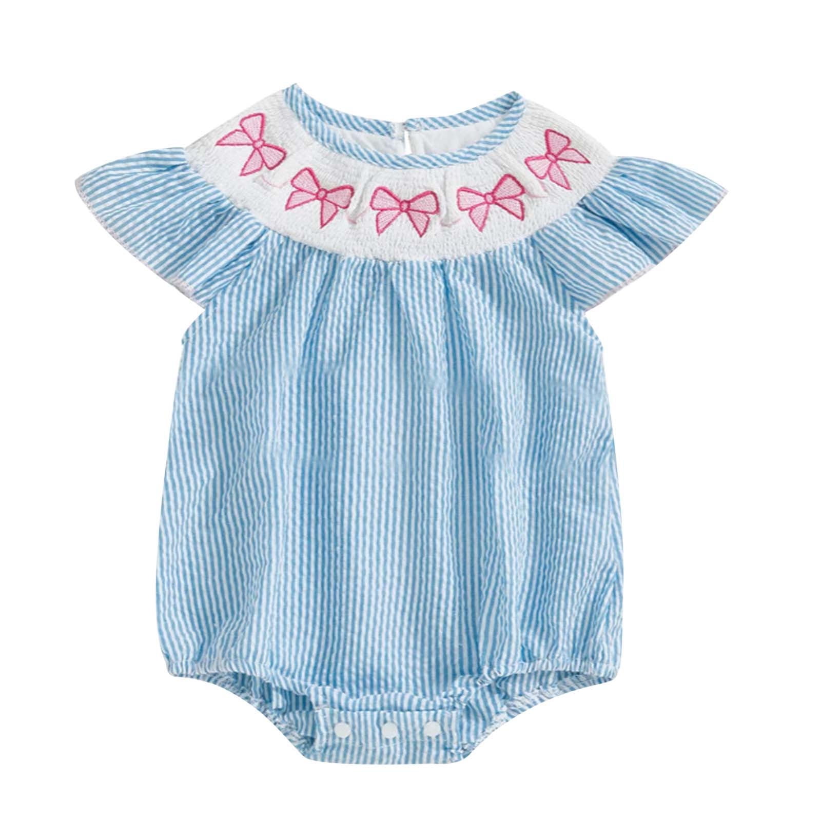 Baby Clothes Newborn Onesies Essentials Must Haves Bowknot Little Girls ...