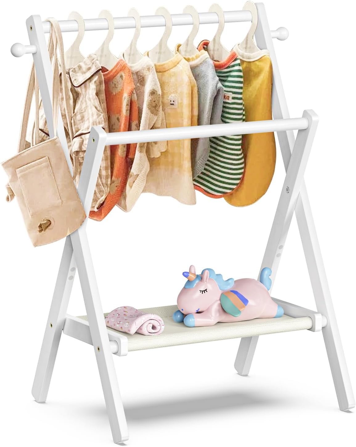 Baby Clothing Rack for Baby Shower Pets Dolls, Baby Clothes Rack with ...