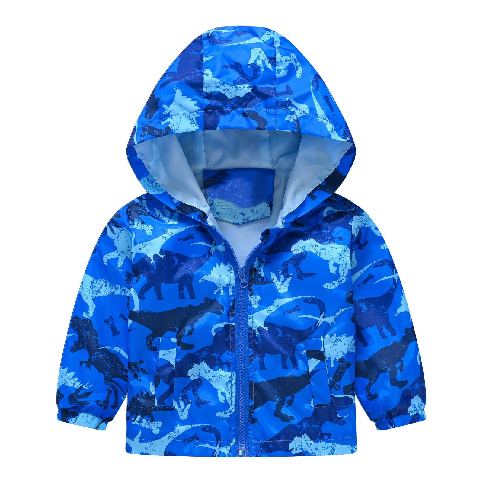 Baby Coats Jackets Christmas Cartoon Prints Casual Light Long Sleeve Windproof Zipper Girl Boy ...