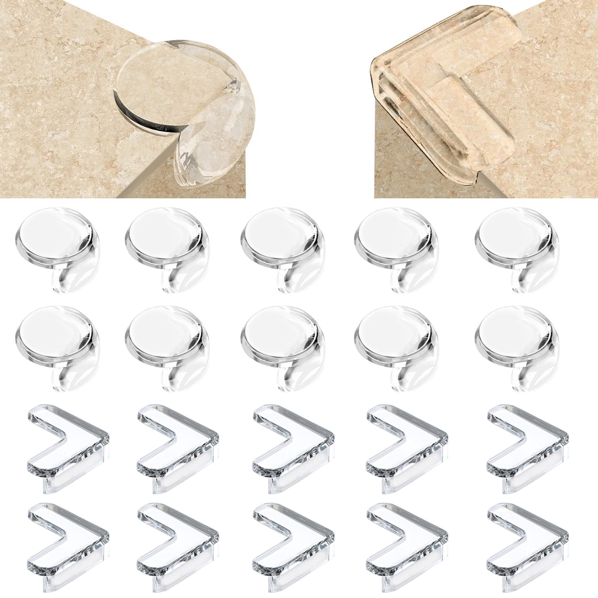 Baby Corner Protector Guards - 20 Pack,Table Corner Protectors for Baby ...