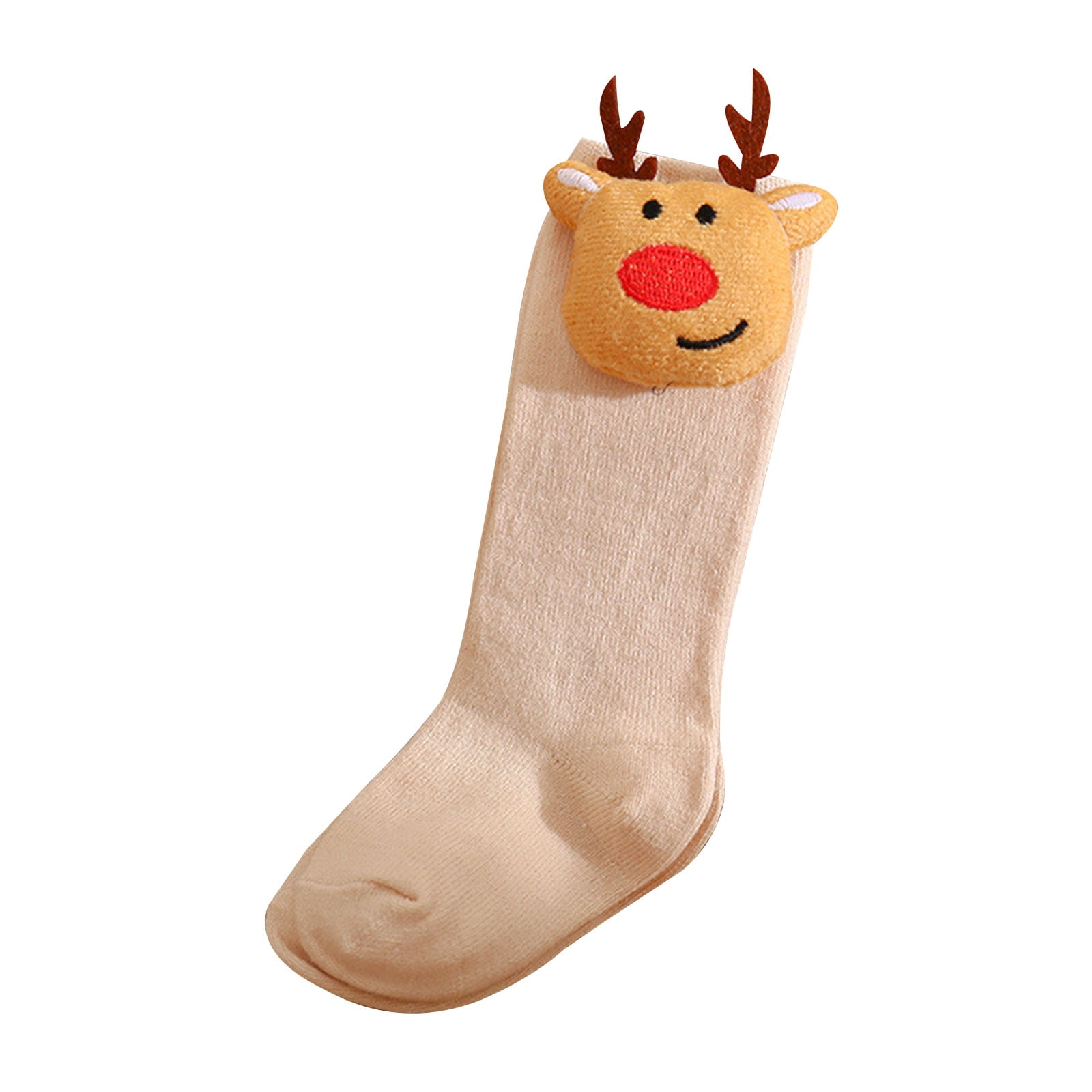 Baby Cotton Socks Toddler Girls Christmas Gift Cartoon Santa Claus ...