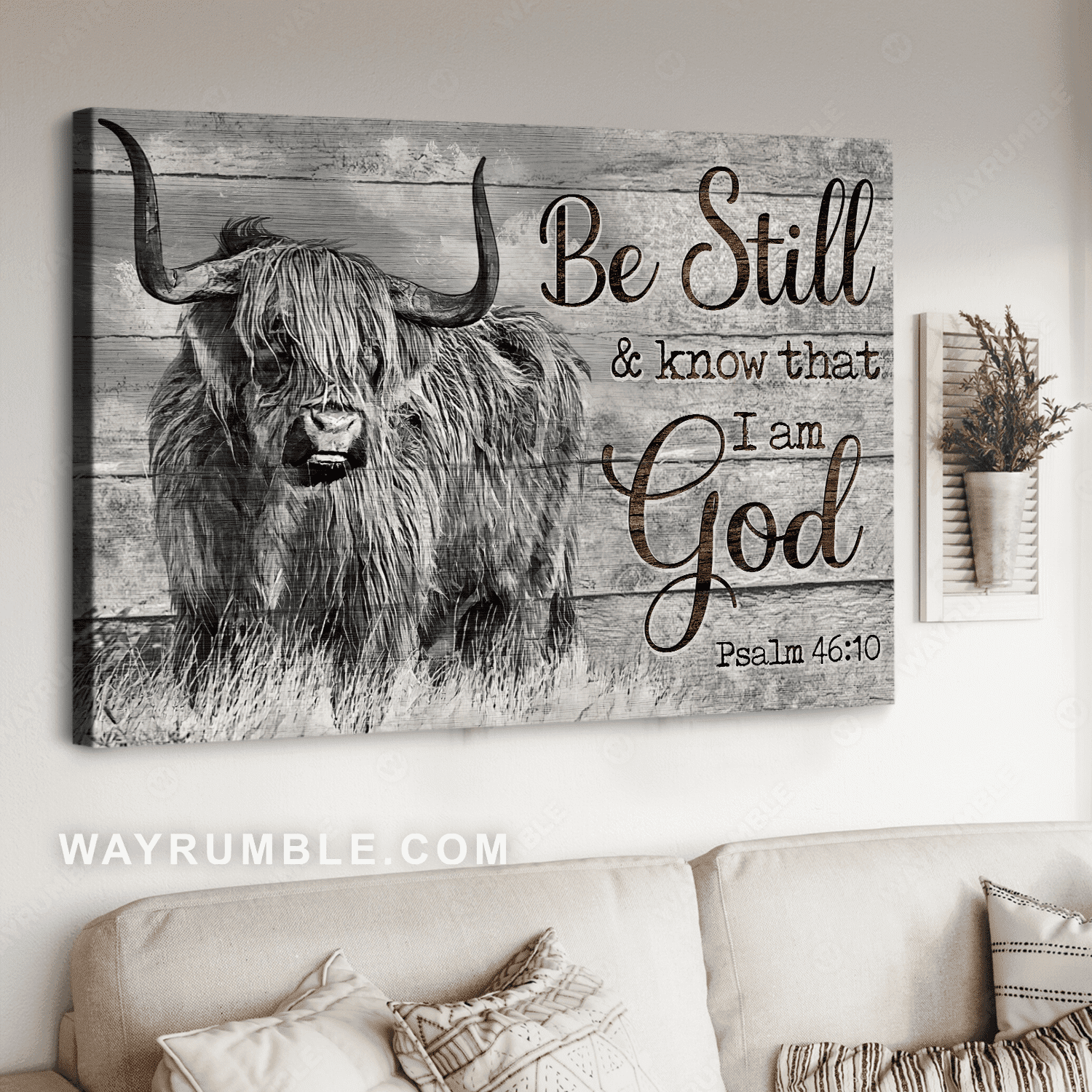 Baby Cow, Farm Painting, Be Still And Know That I Am God, Jesus ...