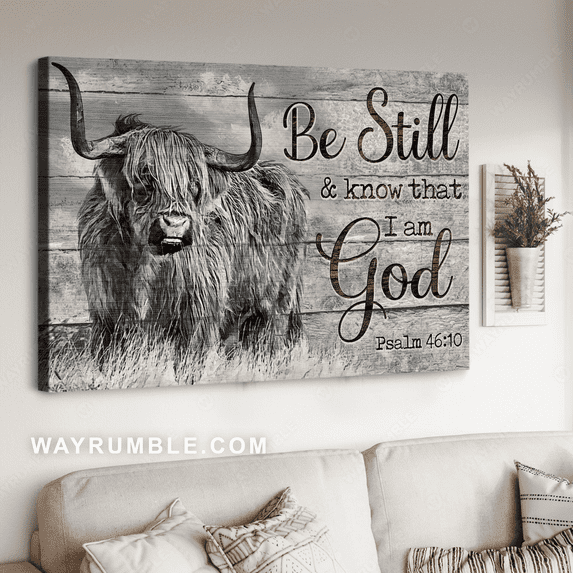 Baby Cow, Farm Painting, Be Still And Know That I Am God, Jesus ...