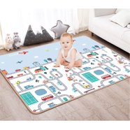 Free Shipping! JoyStone Baby Play Mat, 78" X 70" Extra Large Reversible ...