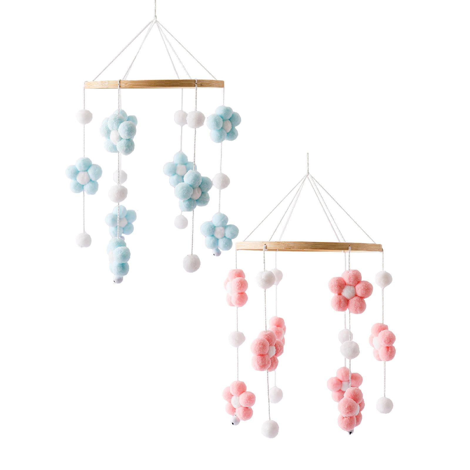 Baby Crib Mobile,Modern Boho Baby Mobile,Soothing Musical Crib Mobile ...