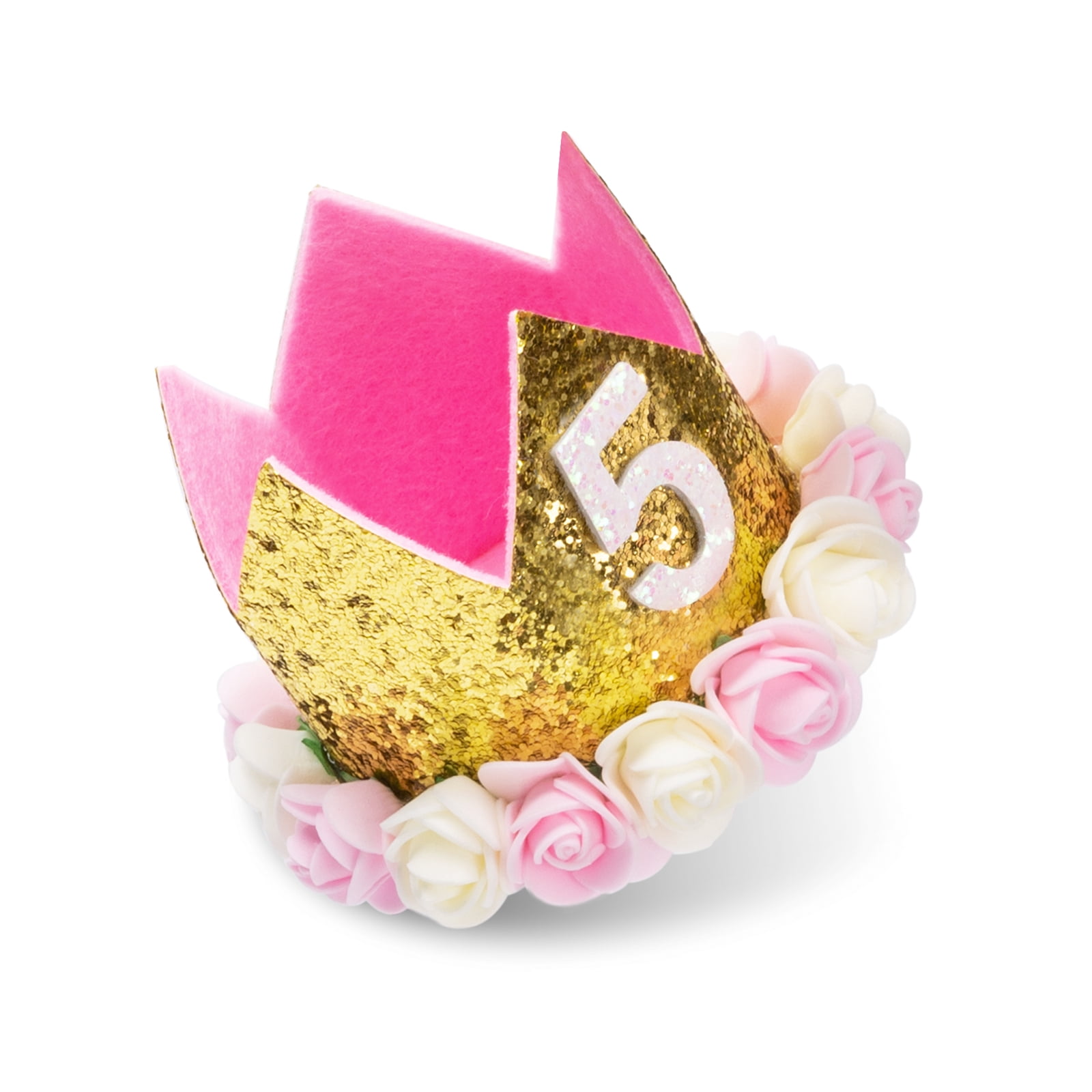 Baby Crown Princess Gold Crowns Tiara Crystal Hat Girls Birthday Gift ...