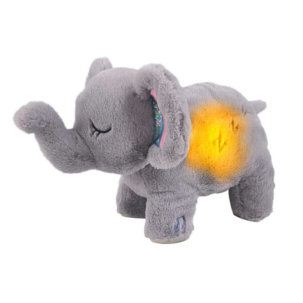 Baby Cry Sensor Soother Sleepy Bedtime Elephant Sleep Soother Sleeping ...