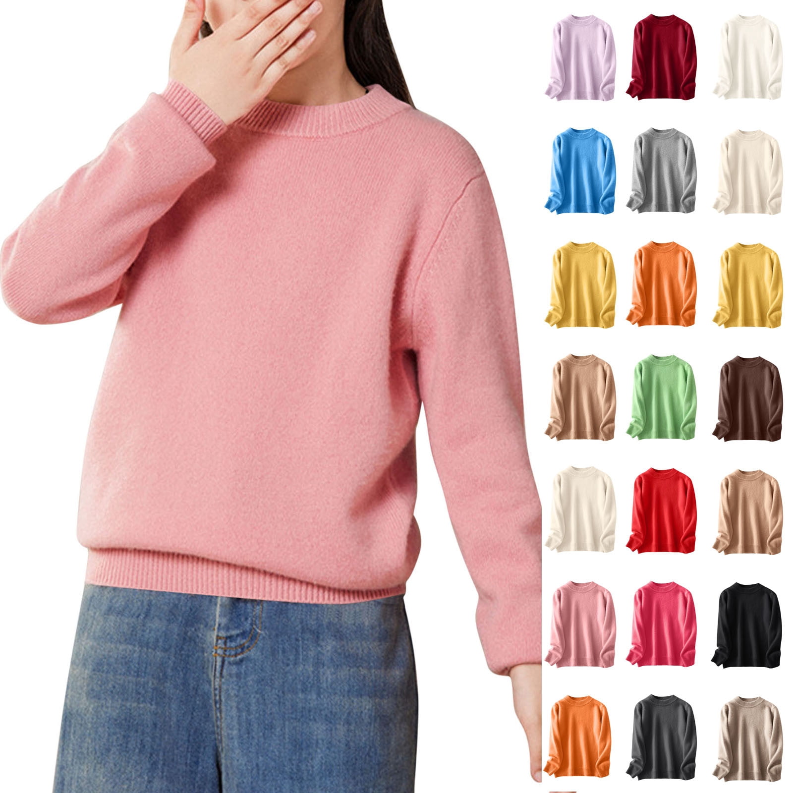 Baby Days Horkkom Boys Sweater Girls Toddler Kids Pullover Crew Neck ...