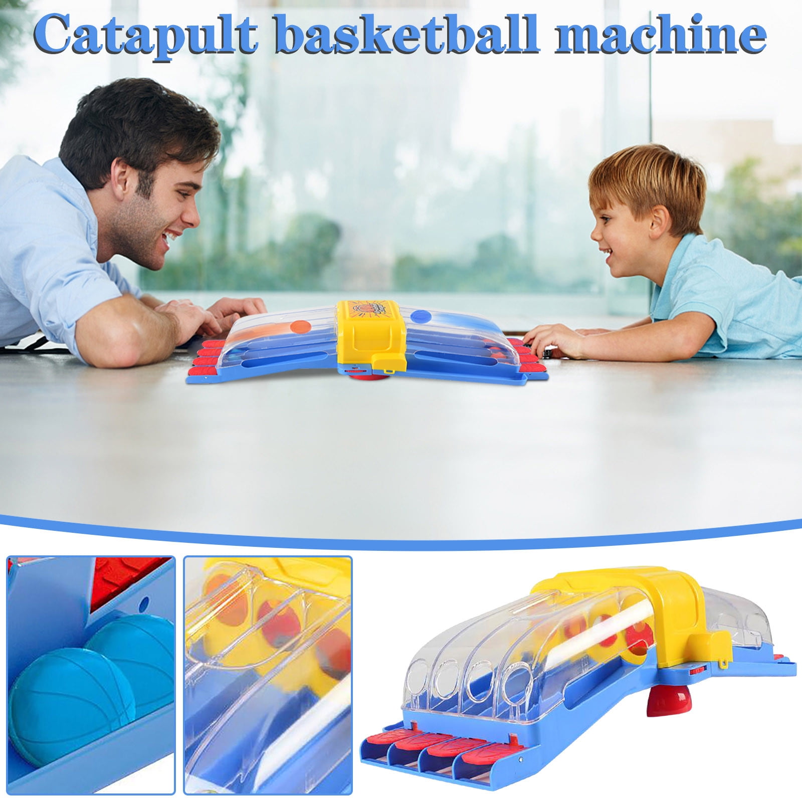 Baby Days Savings Basketball Shooting Game 2-Player Desktop Table ...