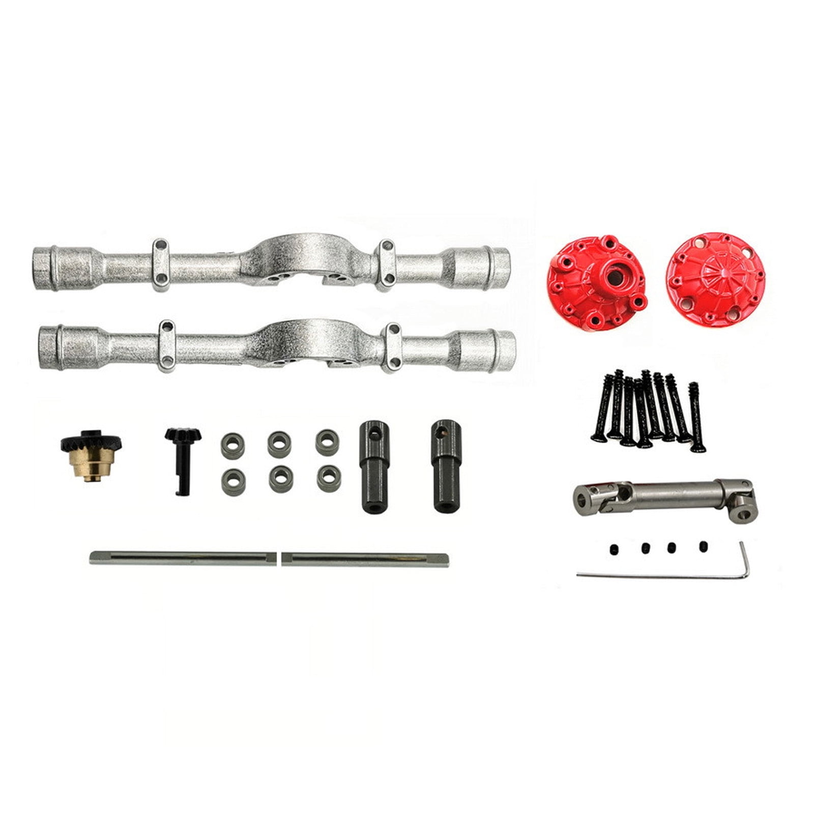 Baby Days Savings Wpl D12 1/10 Rc Metal Differential Gear Rear Axle ...