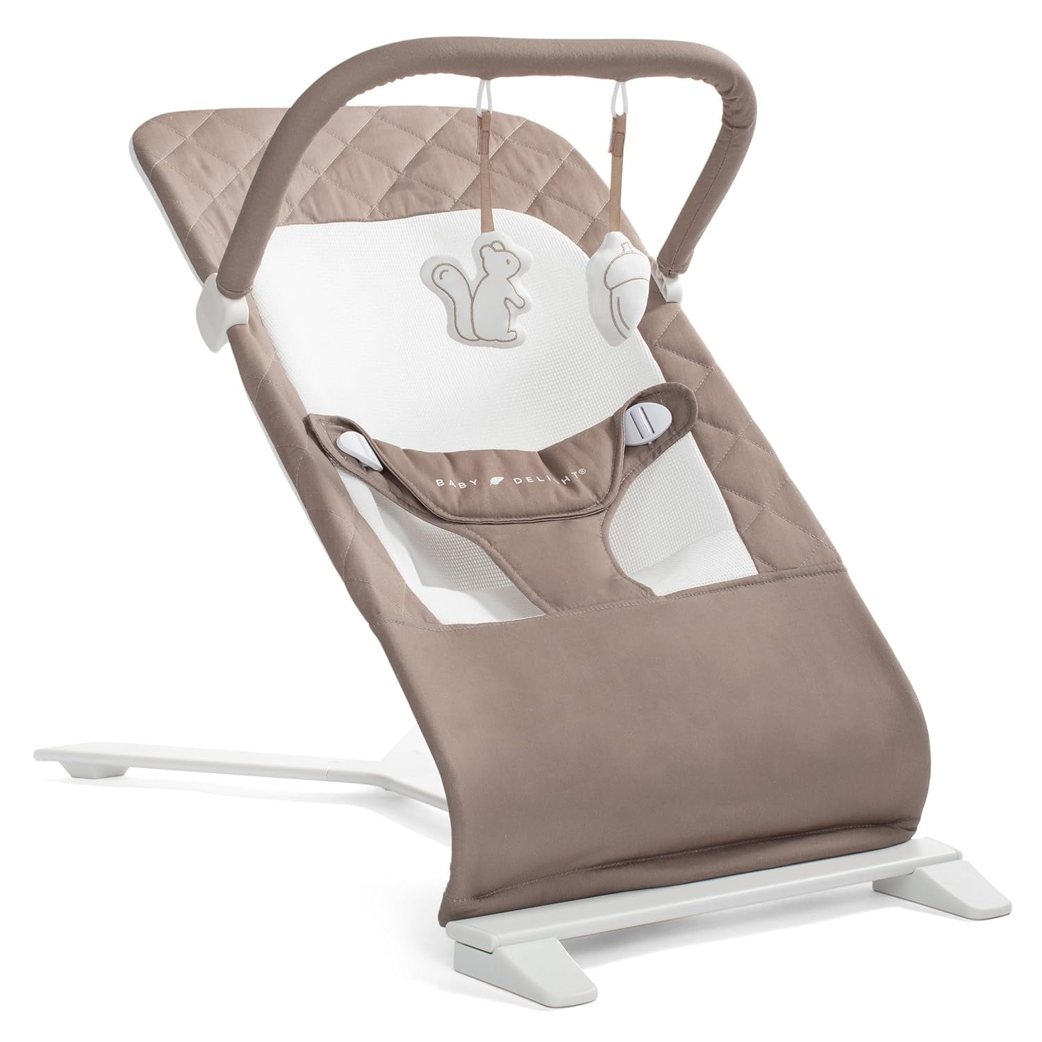 Free Shipping! Baby Delight Alpine Deluxe Organic Portable Baby Bouncer ...