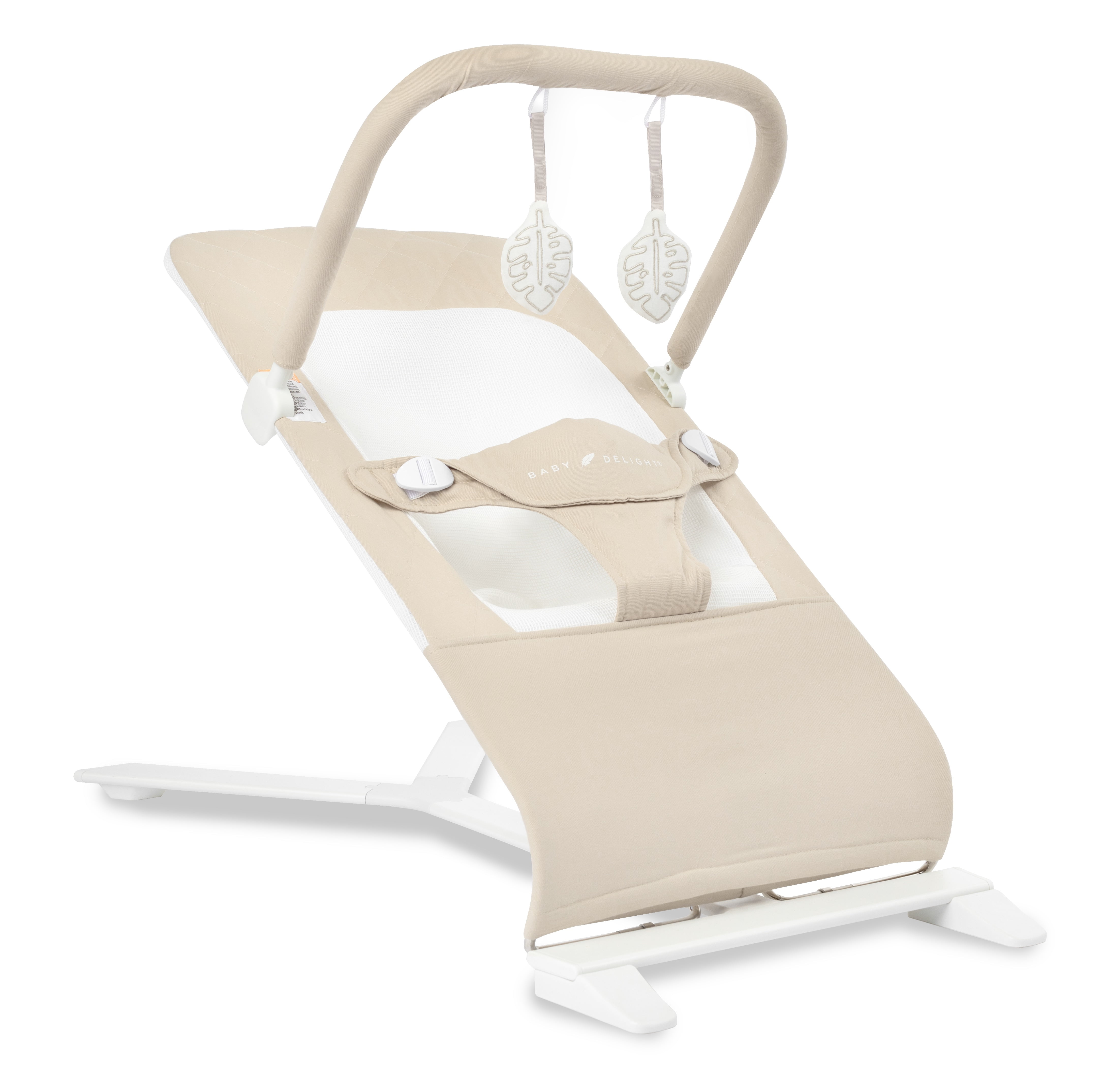 Baby Delight Alpine Deluxe Portable Bouncer, Adjustable Seat for ...